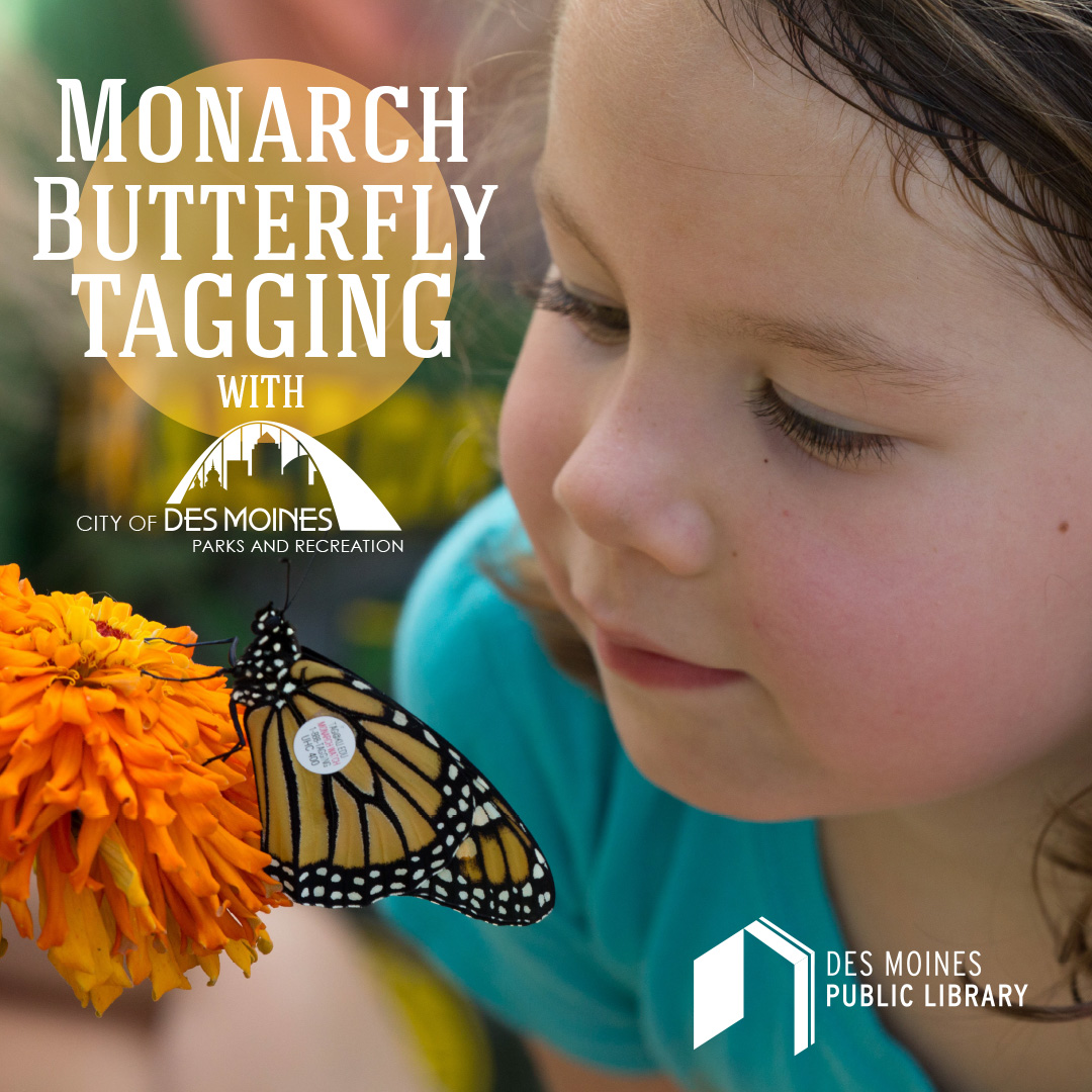 Monarch Butterfly Tagging | Des Moines Public Library